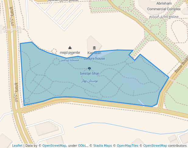 بوستان بهار in Chah Bahar | Map and Routes