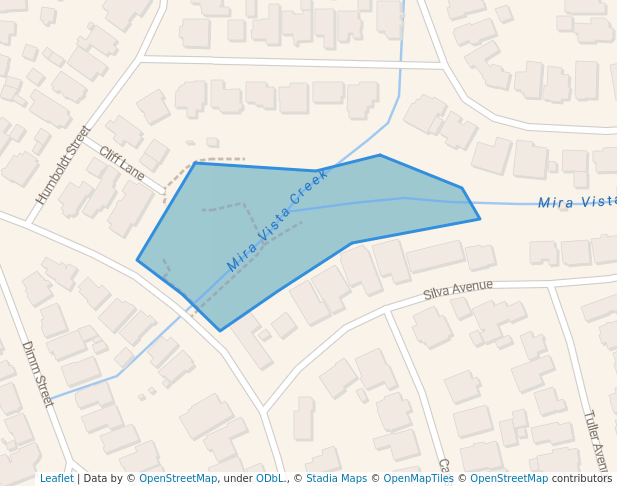 Mira Vista Park in Richmond | Map and Routes