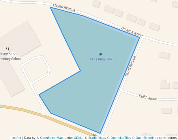 Irene King Park in Romeoville | Map and Routes