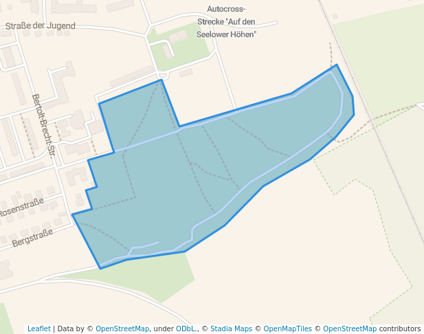 Stadtpark in Seelow | Map and Routes