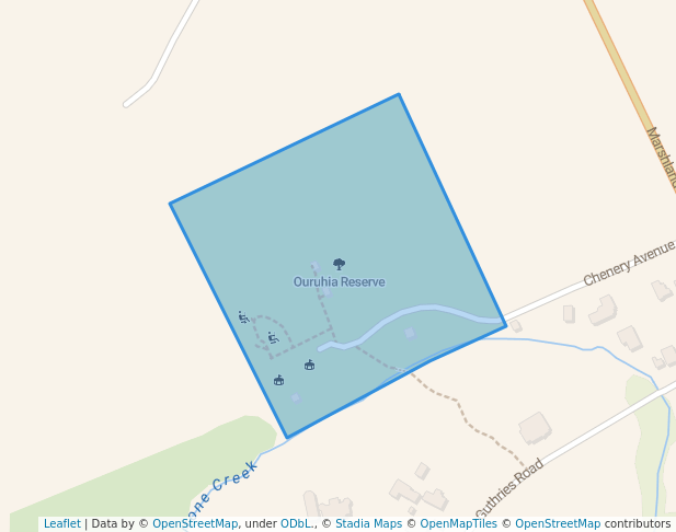 Ouruhia Reserve in Christchurch | Map and Routes