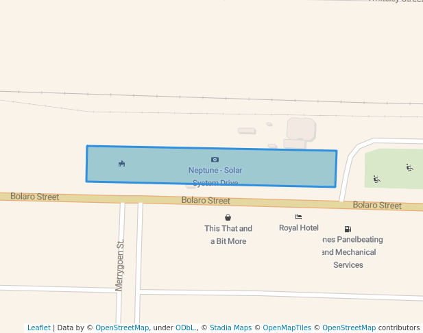 Milling Park in Dunedoo | Map and Routes
