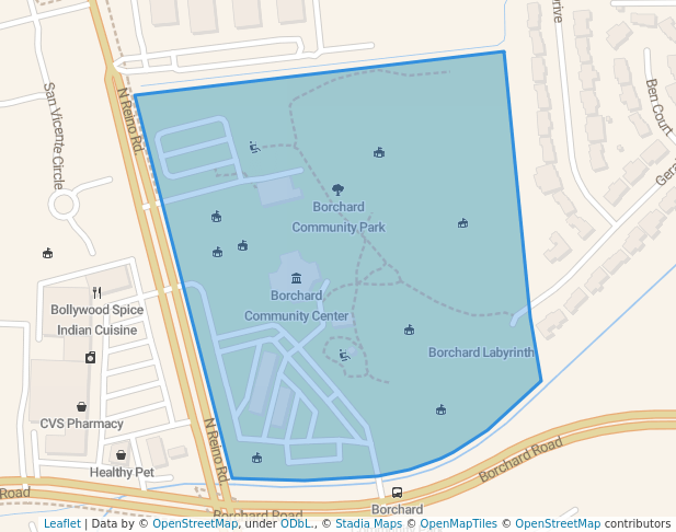 Borchard Community Park in Thousand Oaks | Map and Routes