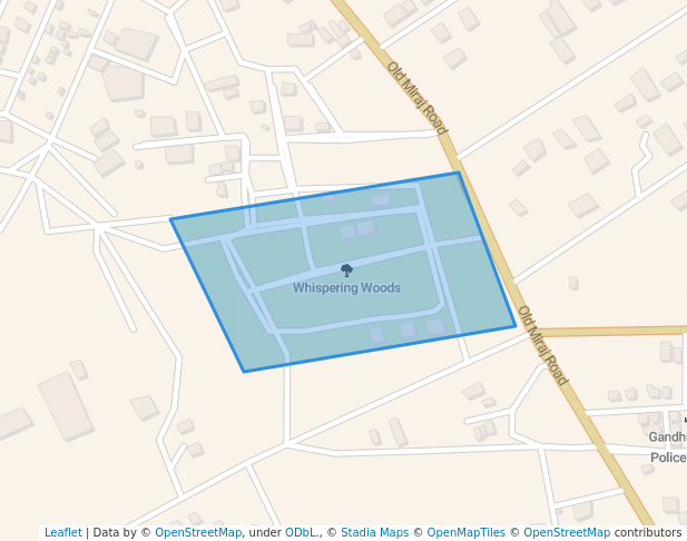 Whispering Woods in Miraj | Map and Routes