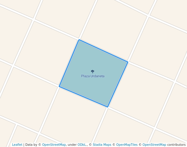 Plaza Urdaneta in San Juan de Colon | Map and Routes
