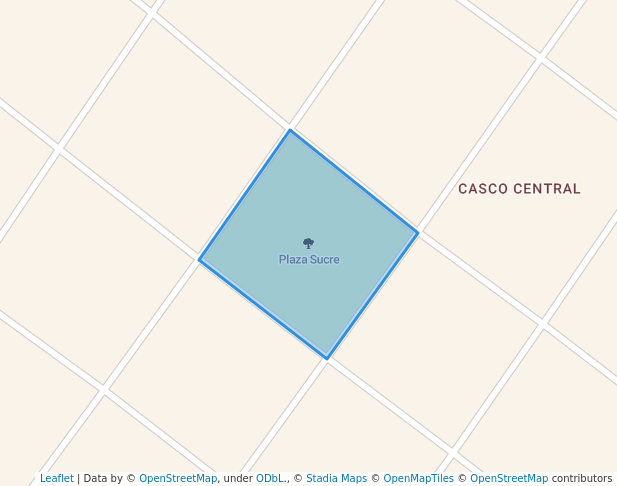 Plaza Sucre in San Juan de Colón | Map and Routes