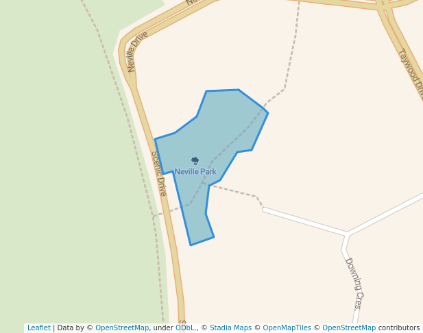 Neville Park in Wanneroo | Map and Routes