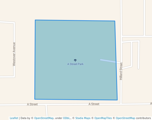 A Street Park in Taft | Map and Routes