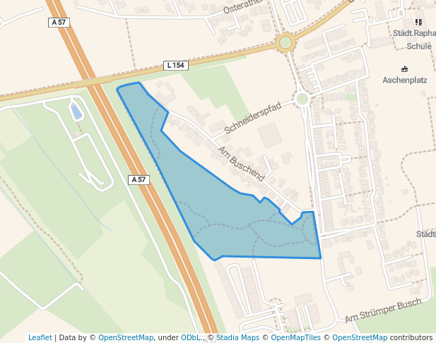 Landschaftspark Am Strümper Busch in Meerbusch | Map and Routes