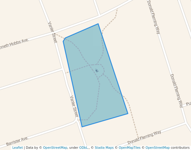 Vanier Park in Whitby | Map and Routes