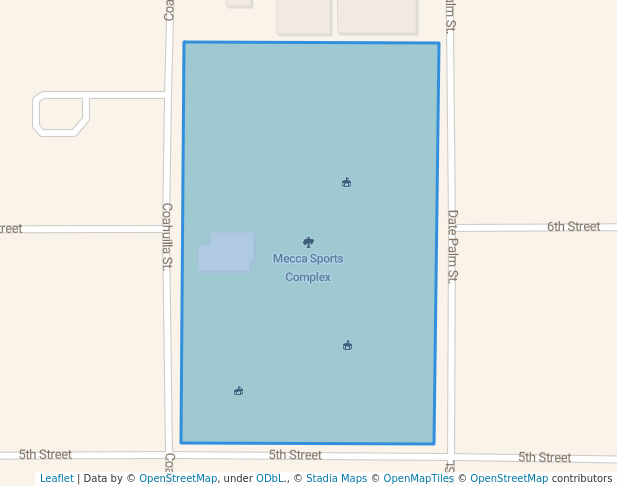 Mecca Sports Complex in Mecca | Map and Routes