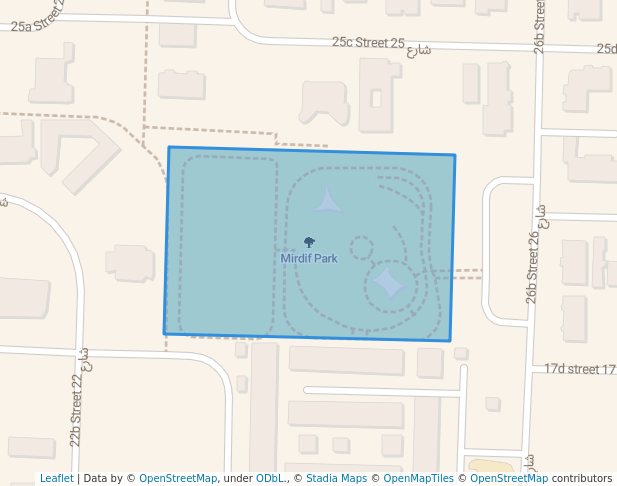 Mirdif Park in Dubai | Map and Routes