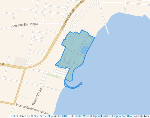 Malecón de Jocotepec in Jocotepec | Map and Routes
