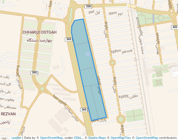 Shahid Rajayi (Rajaee) park in Tehran | Map and Routes