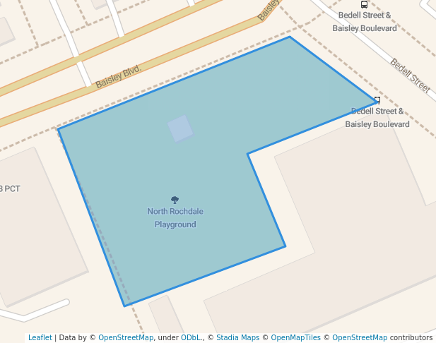 North Rochdale Playground in New York | Map and Routes