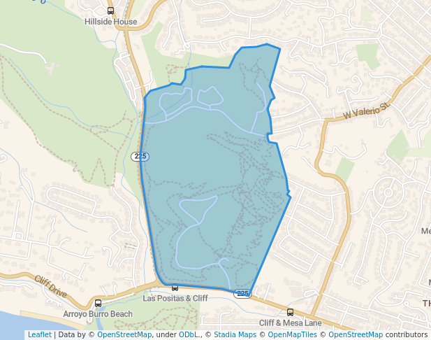 Elings Park in Santa Barbara | Map and Routes