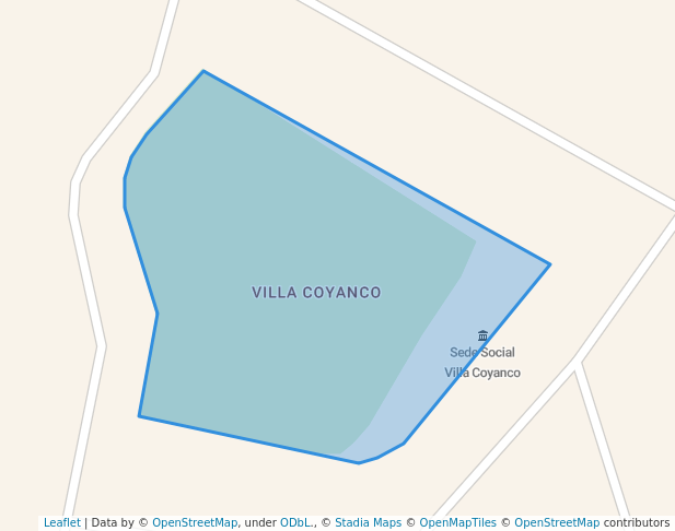 Plaza Villa Coyanco in Carrizal | Map and Routes