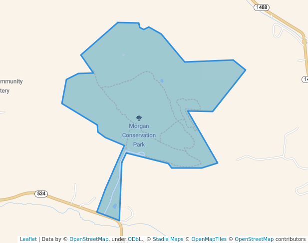 Morgan Conservation Park in La Grange | Map and Routes