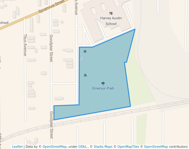 Emerson Park in Buffalo | Map and Routes