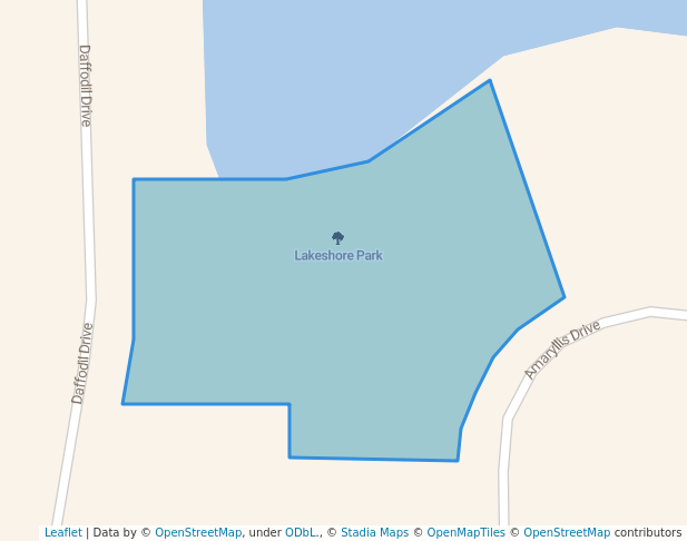 Lakeshore Park in Romeoville | Map and Routes