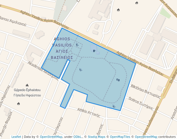 Άλσος Περιστερίου in Peristeri | Map and Routes