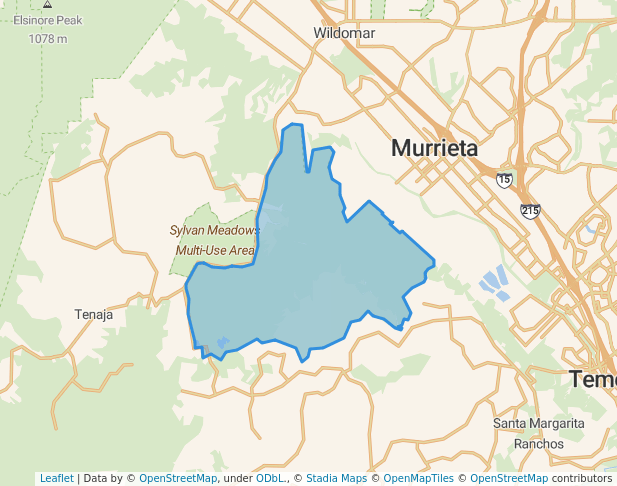 Santa Rosa Plateau Ecological Reserve in Murrieta | Map and Routes