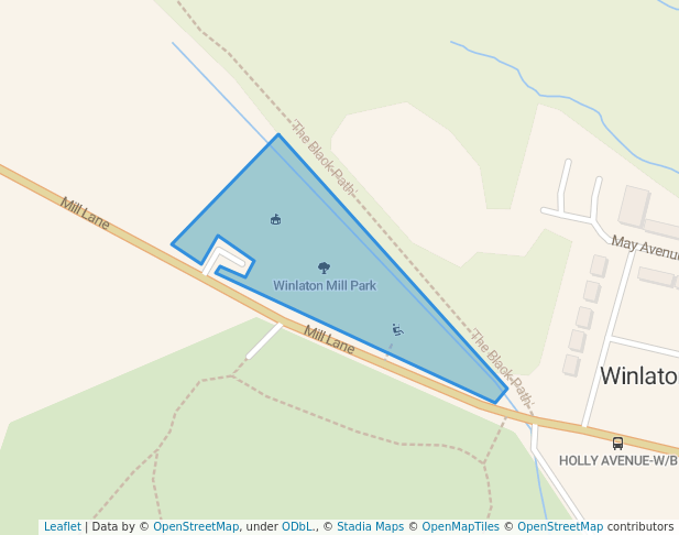 Winlaton Mill Park in Winlaton Mill | Map and Routes