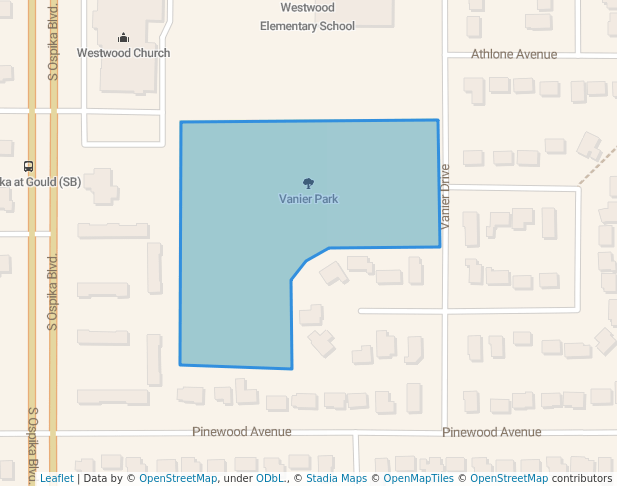 Vanier Park in Prince George | Map and Routes
