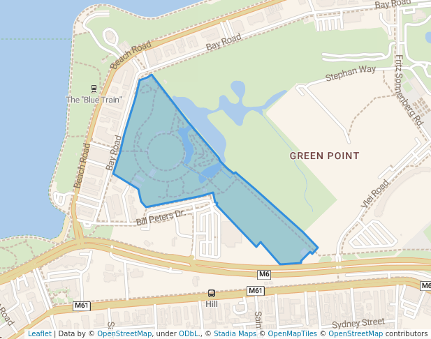 Green Point Park in Cape Town | Map and Routes
