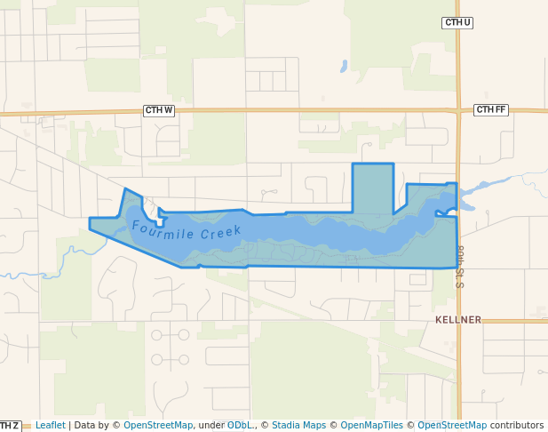 South Wood County Park in Wisconsin Rapids | Map and Routes