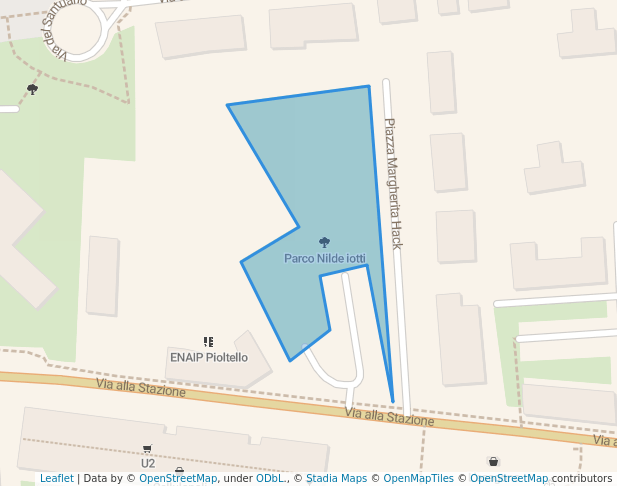 Parco Nilde iotti in Pioltello | Map and Routes