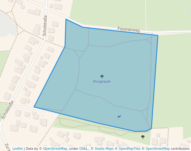 Bürgerpark in Klein Offenseth-Sparrieshoop | Map and Routes