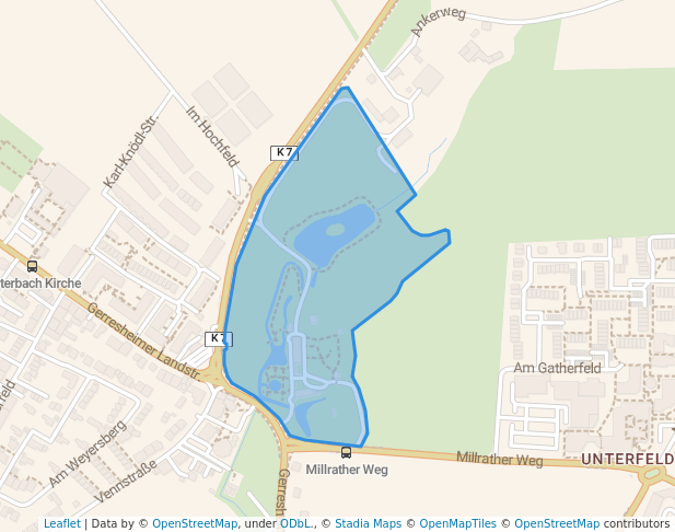 Haus Unterbach in Erkrath | Map and Routes