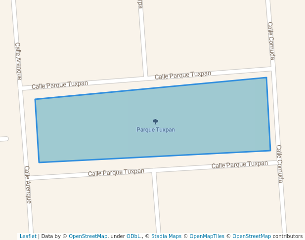 Parque Tuxpan in Veracruz | Map and Routes