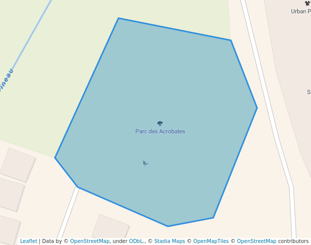 Parc des Acrobates in Laval | Map and Routes