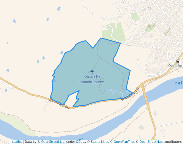 Otatara Pā Historic Reserve in Napier | Map and Routes