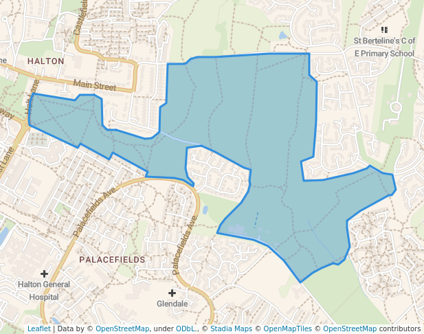 Town Park in Runcorn | Map and Routes