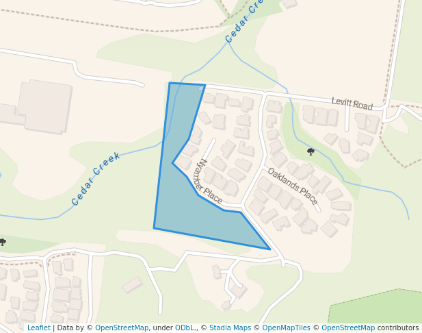 Highbury Place Park in Upper Kedron | Map and Routes