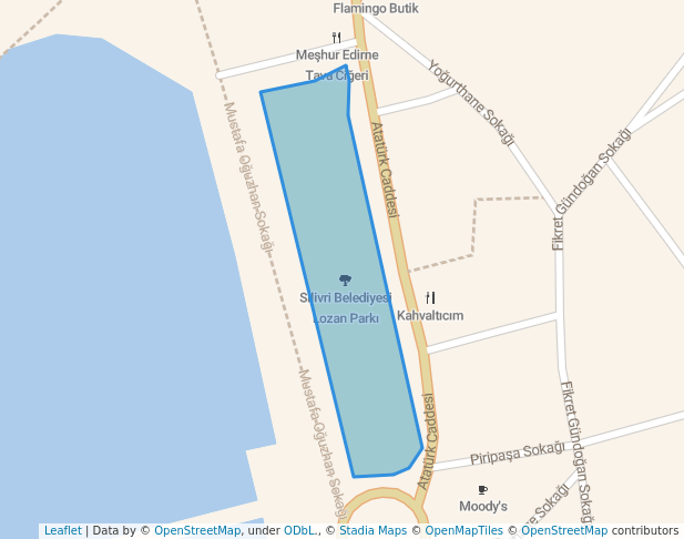 Silivri Belediyesi Lozan Parkı in Silivri | Map and Routes