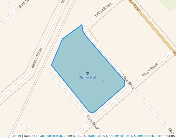 Stanley Park in Deagon | Map and Routes