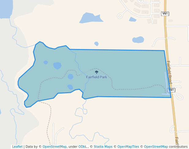 Fairfield Park in Round Lake | Map and Routes