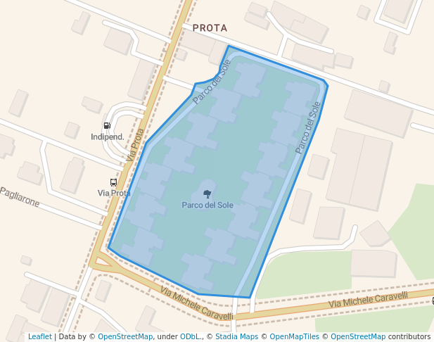 Parco del Sole in Torre Annunziata | Map and Routes