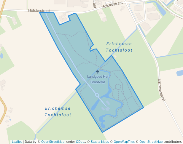 Landgoed Het Grootveld in Buren | Map and Routes