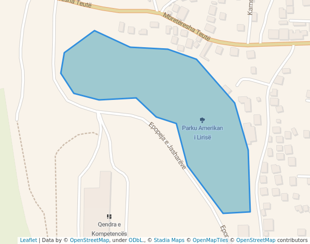 Parku Amerikan i Lirisë in Srbica | Map and Routes