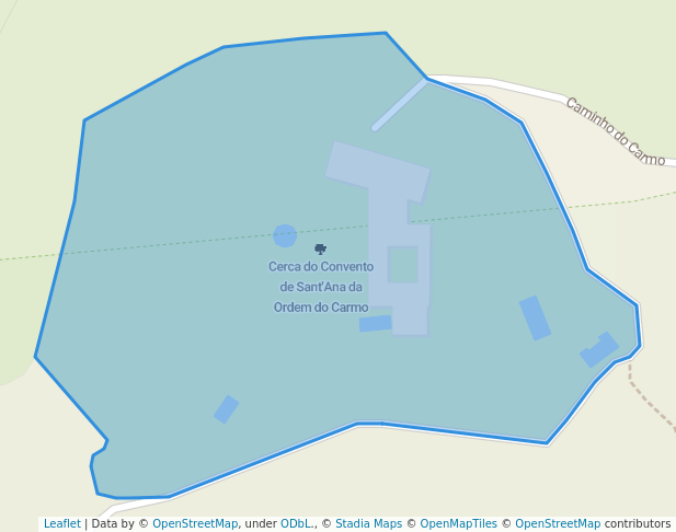 Cerca do Convento de Sant'Ana da Ordem do Carmo in Colares | Map and Routes