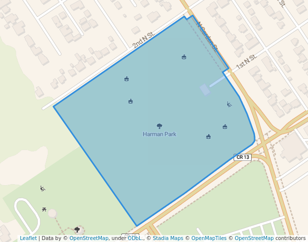 Harman Park in New Ulm | Map and Routes