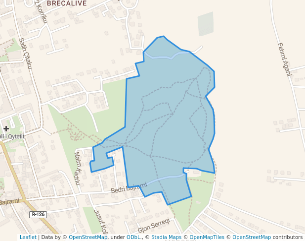 Manchester Peace Park in Besianë | Map and Routes