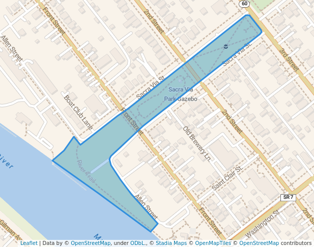 Sacra Via Park in Marietta | Map and Routes
