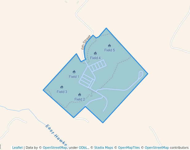 Ralph H. Dean Recreation Park in Luray | Map and Routes