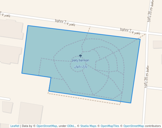 پارک بانوان in Chah Bahar | Map and Routes